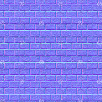 Normal Map Brick Wall Texture, Normal Mapping Texture Stock Image ...