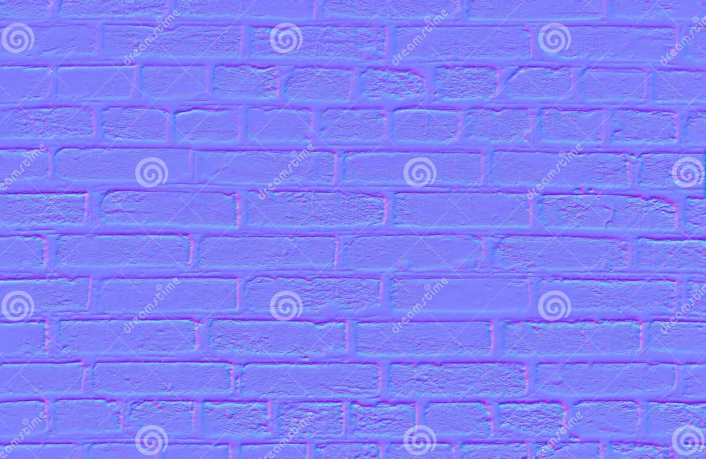 Normal map of brick wall stock image. Image of backgrounds - 193981549