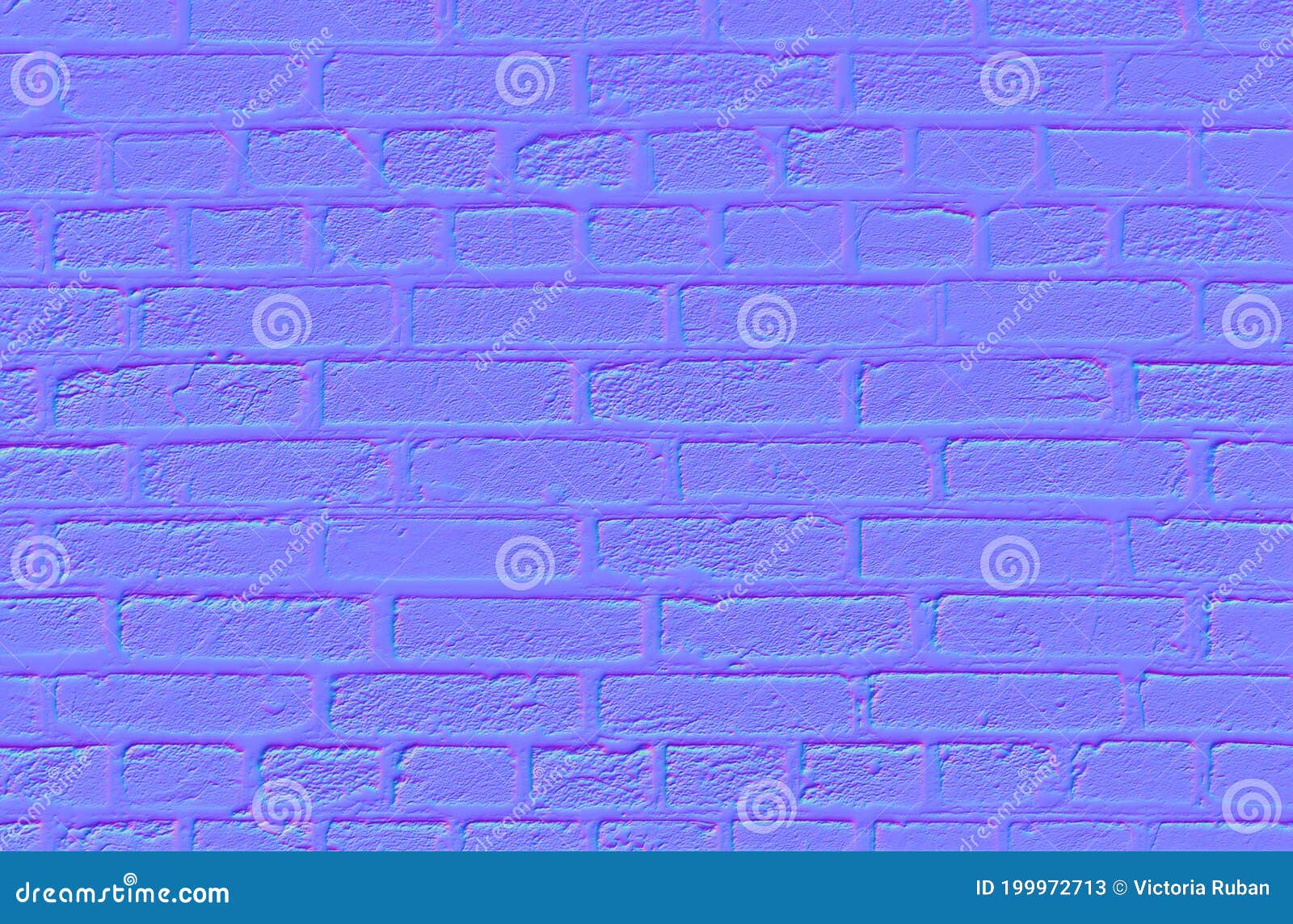 Normal map of brick wall stock image. Image of wallpaper - 199972713