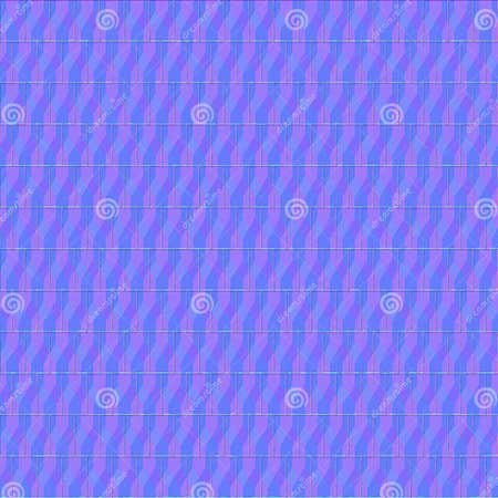 Normal Map Ceramic Roof Texture, Normal Mapping Stock Illustration ...