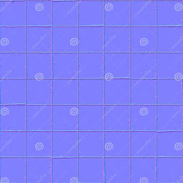 Normal Map Concrete Tiles Texture, Normal Mapping Stock Illustration ...