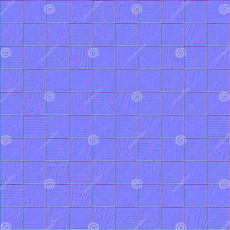 Normal Map Concrete Tiles Texture, Normal Mapping Stock Illustration ...