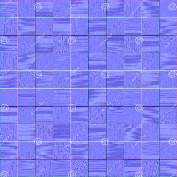 Normal Map Concrete Tiles Texture, Normal Mapping Stock Illustration ...