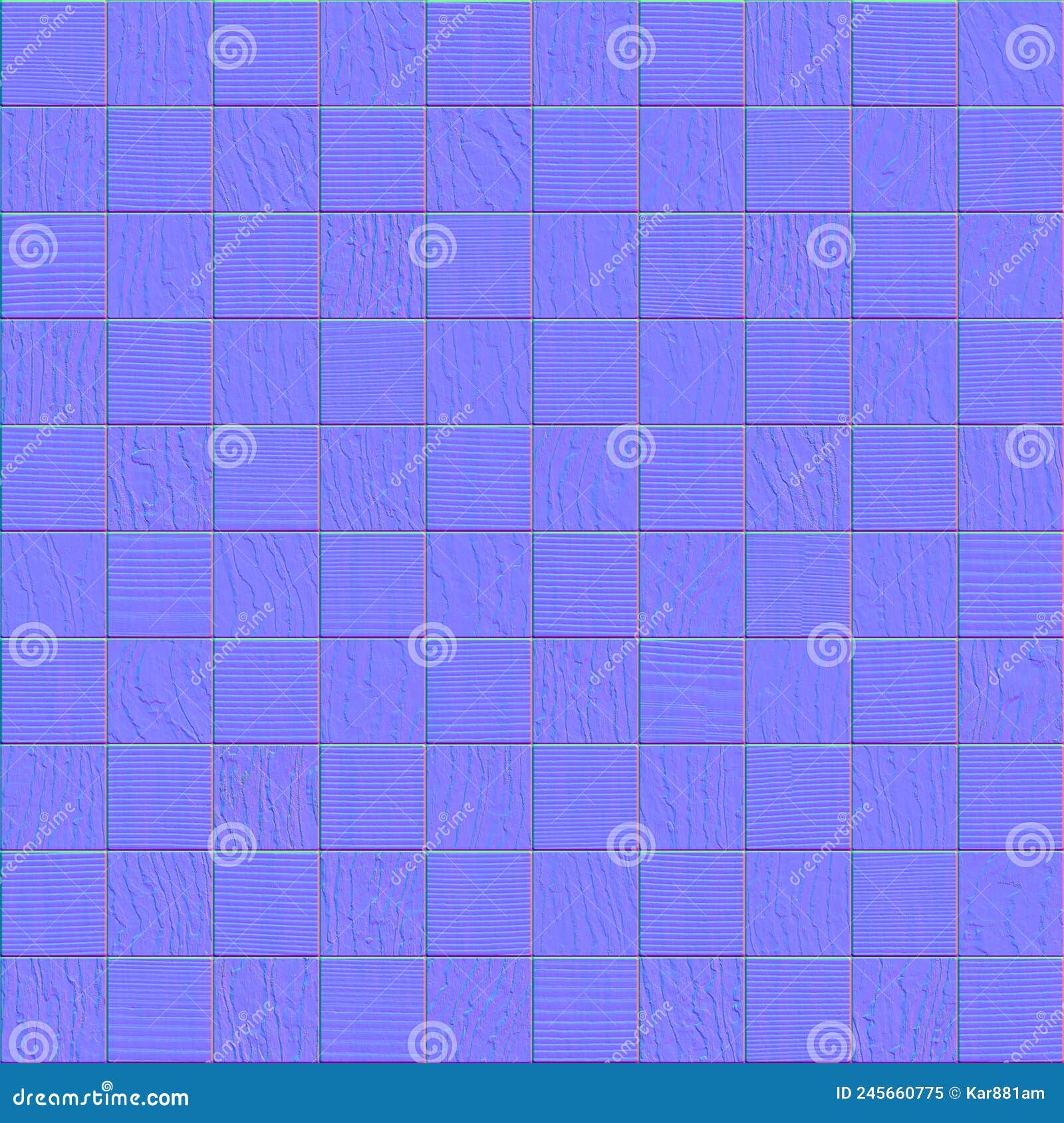 Normal Map Concrete Tiles Texture, Normal Mapping Stock Illustration ...