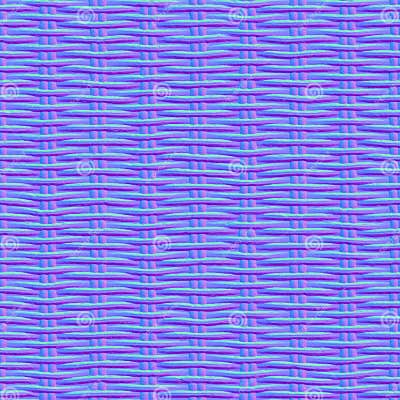 Normal Map Fabric Wicker Texture. Texture Normal Mapping Stock ...