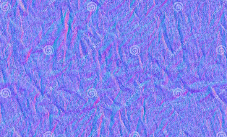 Normal Map Fabric Wrinkled Texture. Texture Normal Mapping Stock ...