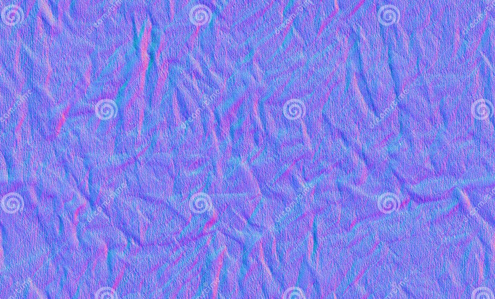 Normal Map Fabric Wrinkled Texture. Texture Normal Mapping Stock ...