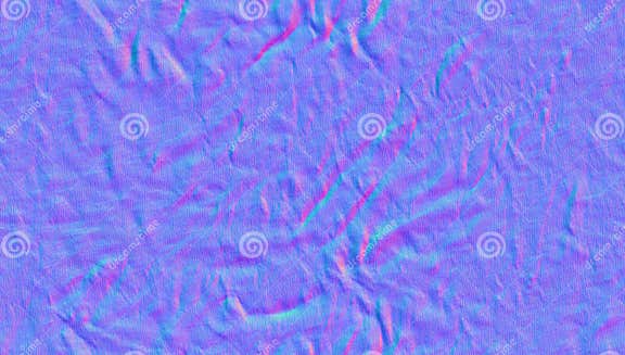 Normal Map Fabric Wrinkled Texture. Texture Normal Mapping Stock ...
