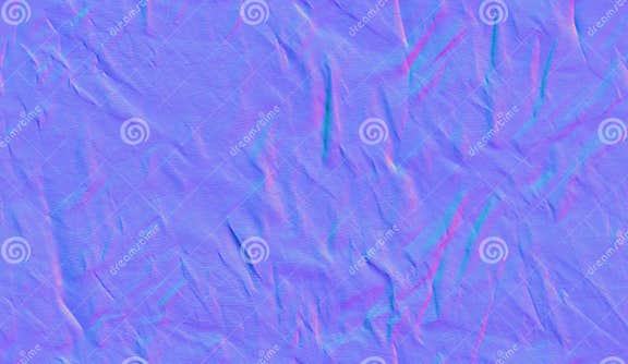 Normal Map Fabric Wrinkled Texture. Texture Normal Mapping Stock ...