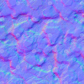 Normal Map Ground Stone Texture, Normal Mapping Stock Illustration ...