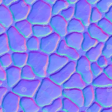 Normal Map Ground Texture, Normal Mapping Stock Illustration ...