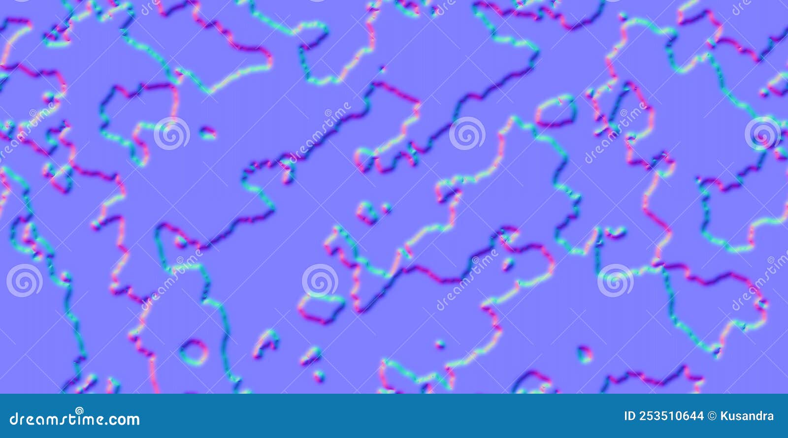Normal Map of Grunge Surface with Amorphous Spots As a Seamless Pattern ...