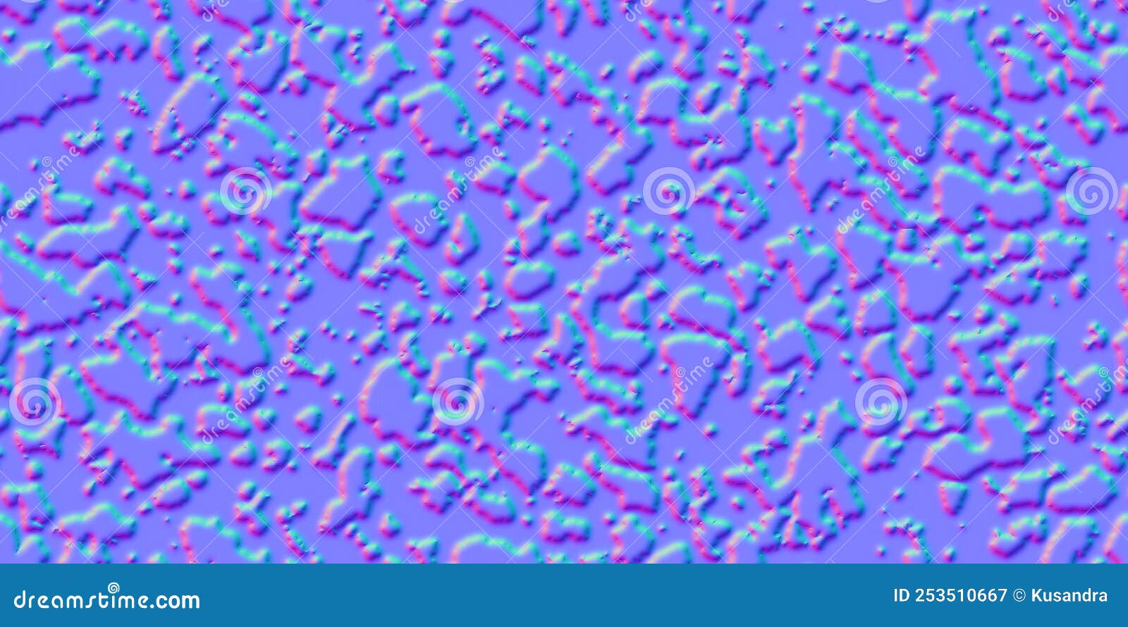 Normal Map of Grunge Surface with Organic Dots As a Seamless Pattern ...
