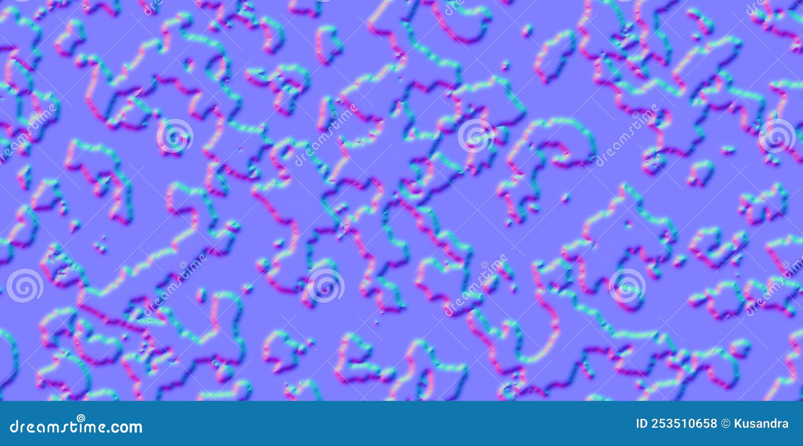 Normal Map of Grunge Surface with Organic Spots As a Seamless Pattern ...