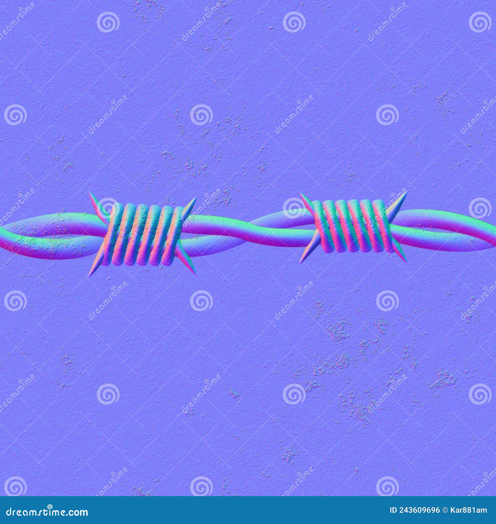 Normal Map Metal Texture, Normal Mapping Stock Illustration ...