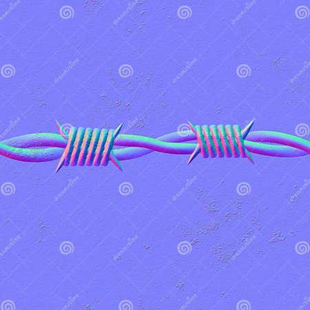 Normal Map Metal Texture, Normal Mapping Stock Illustration ...