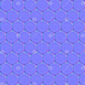 Normal Map Metallic Plates Texture, Normal Mapping Stock Illustration ...
