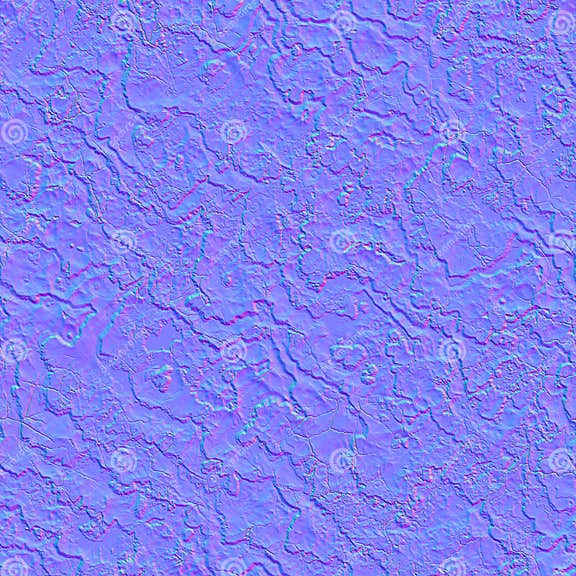 Normal Map Mud Texture, Normal Mapping Stock Illustration ...