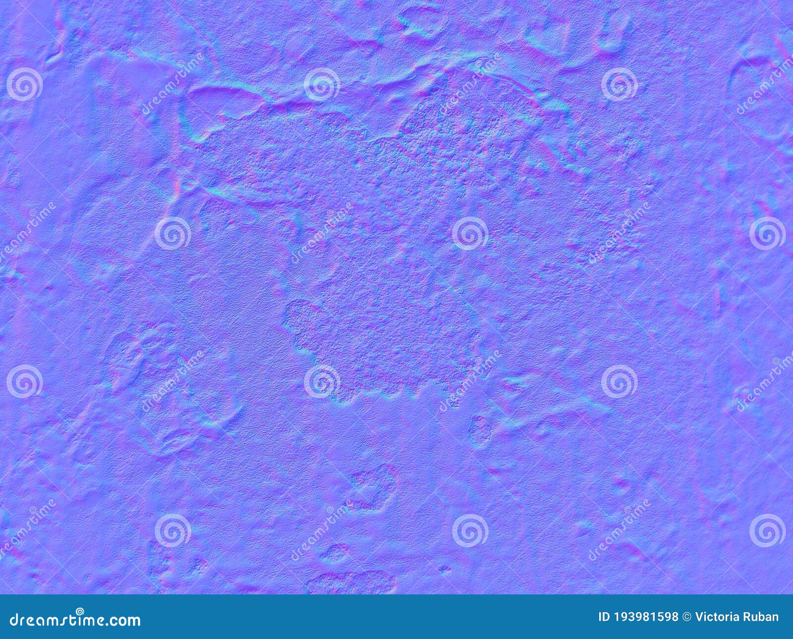 Grooved Concrete Normal Map