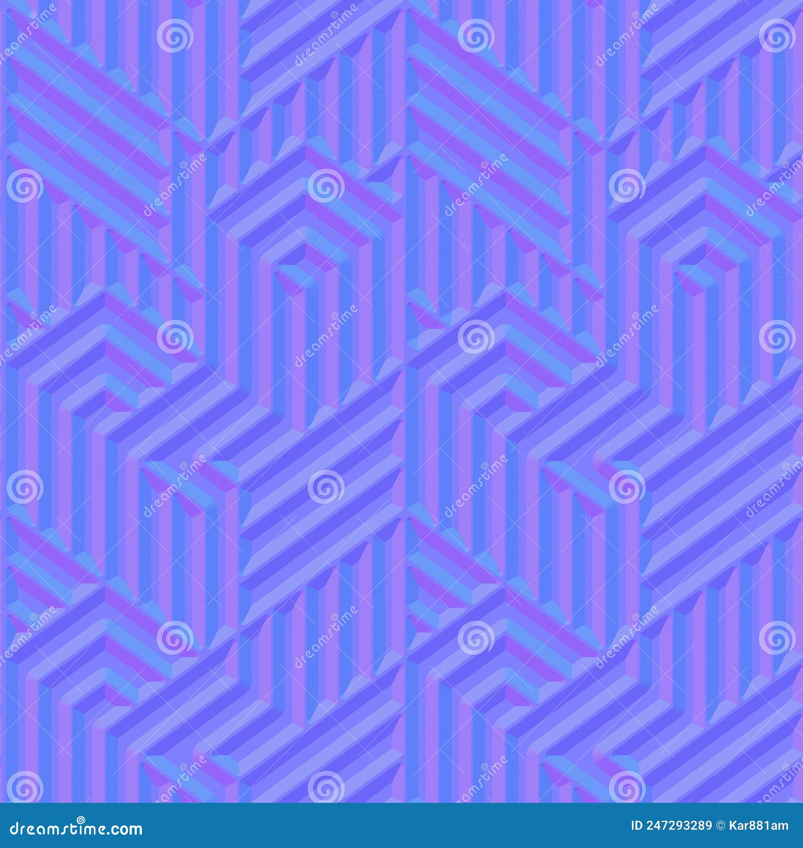 Normal Map Pattern Tiles, Normal Mapping Texture Stock Illustration ...