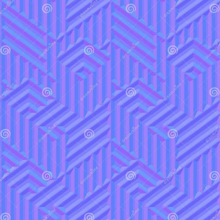 Normal Map Pattern Tiles, Normal Mapping Texture Stock Illustration ...