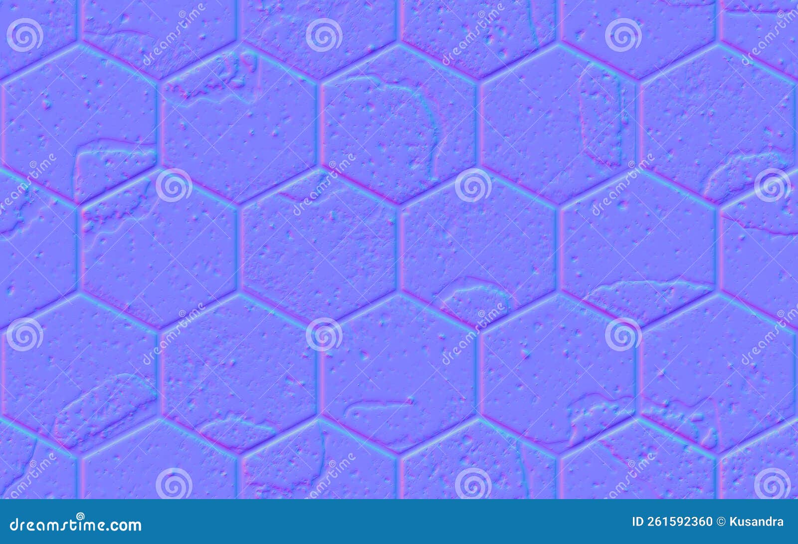 Normal Map Cracked Concrete Texture, Normal Mapping Stock Photography ...