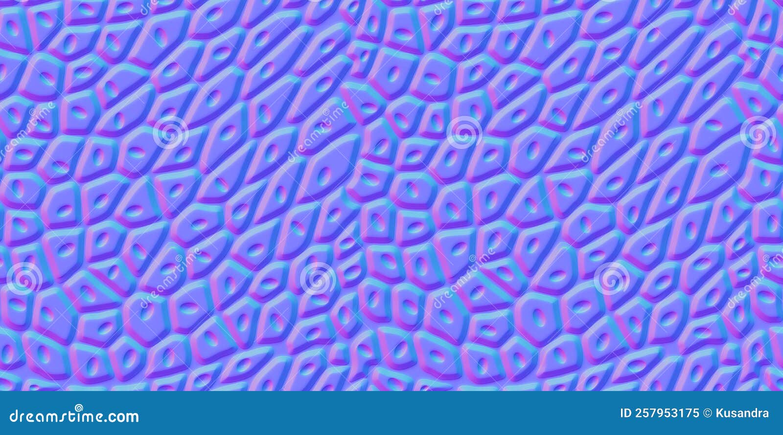 Normal Map of Plant Cell Texture Under a Microscope Stock Illustration ...