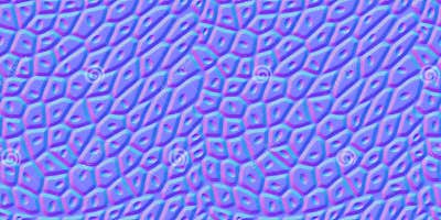 Normal Map of Plant Cell Texture Under a Microscope Stock Illustration ...