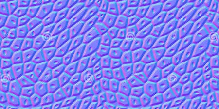 Normal Map of Plant Cell Texture Under a Microscope Stock Illustration ...