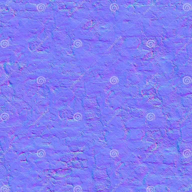 Normal Map Plaster Texture, Normal Mapping Stock Image - Image of ...