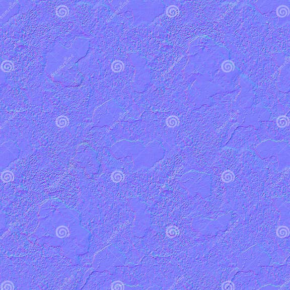 Normal Map Plaster Texture, Normal Mapping Stock Image - Image of ...