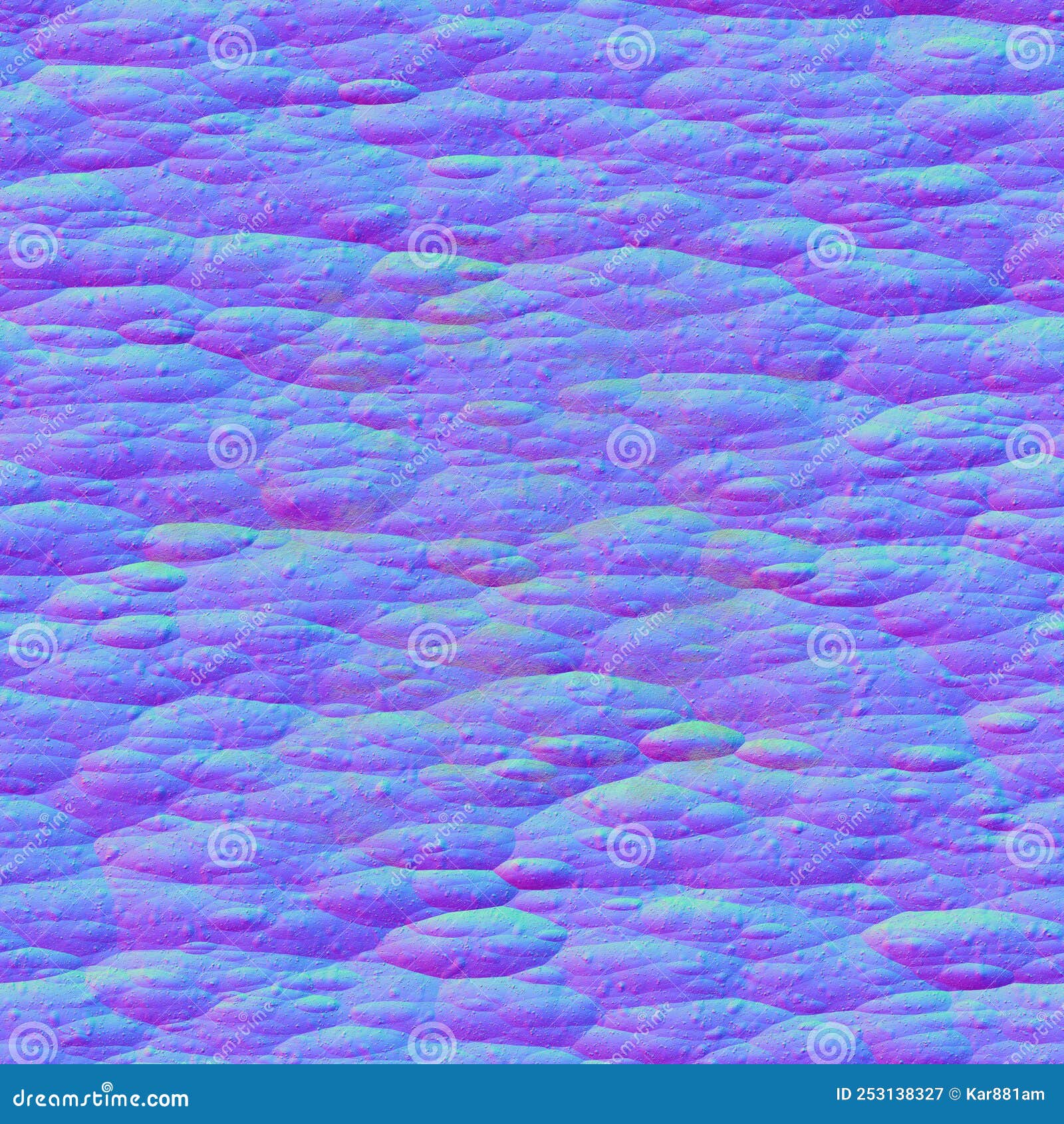 Normal Map Rock Texture, Normal Mapping Stock Illustration ...