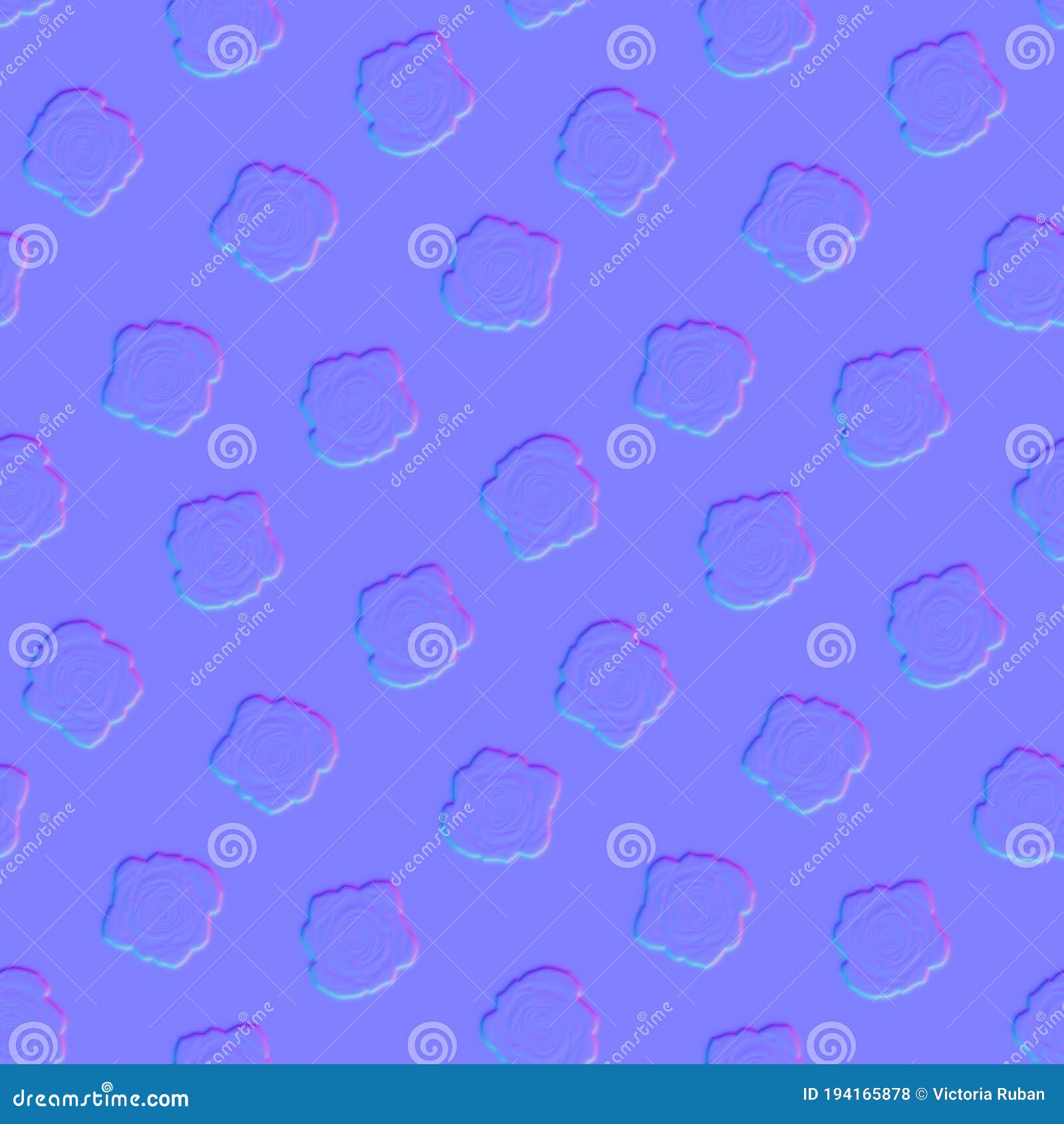 Normal Map Of Seamless Pattern With Dots Stock Photo | CartoonDealer ...