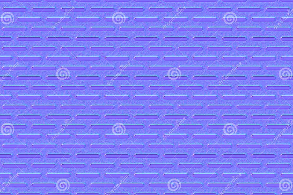 Normal Map Seamless Pattern of Rubber Floor Mat Stock Illustration ...
