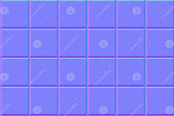Normal Map Seamless Pattern of Wall, Floor or Ceiling with Texture ...