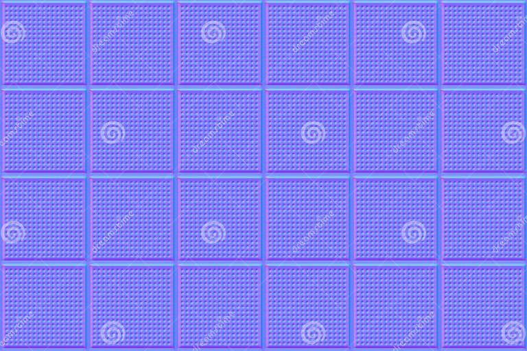 Normal Map Seamless Texture of Wall, Floor or Ceiling Pattern Stock ...