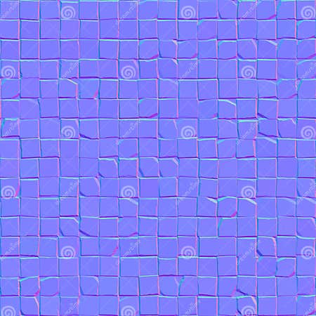 Normal Map Stone Tiles Texture, Normal Mapping Stock Illustration ...