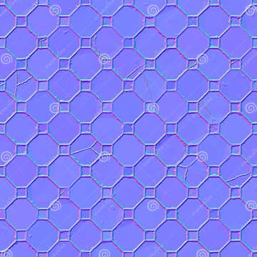 Normal Map Stone Tiles Texture, Normal Mapping Stock Illustration ...