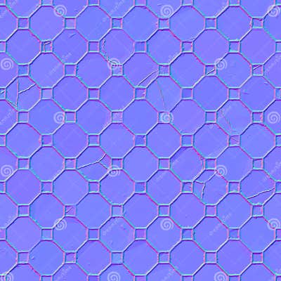Normal Map Stone Tiles Texture, Normal Mapping Stock Illustration ...