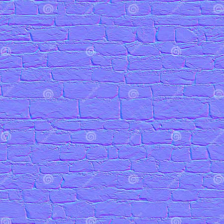 Normal Map Texture Bricks, Texture Mapping Normal Stock Image - Image ...