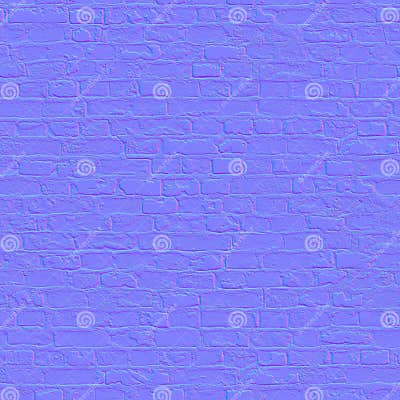 Normal Map Texture Bricks, Texture Mapping Normal Stock Image - Image ...