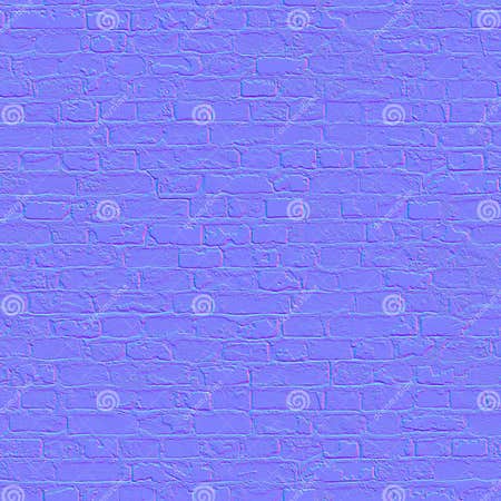 Normal Map Texture Bricks, Texture Mapping Normal Stock Image - Image ...