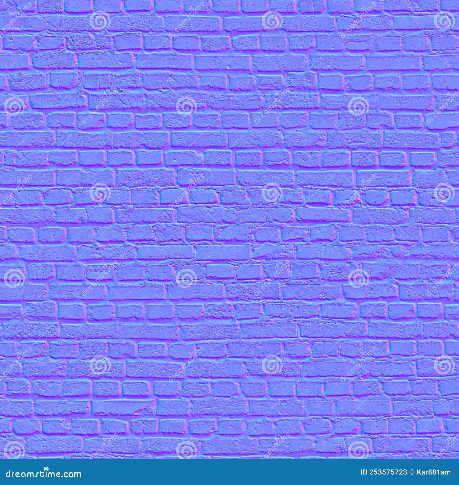 Normal Map Texture Bricks, Texture Mapping Normal Stock Image - Image ...
