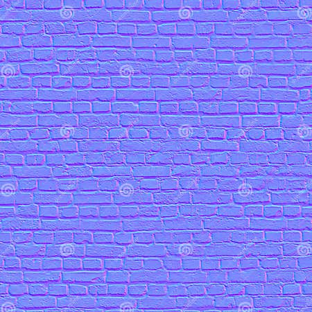 Normal Map Texture Bricks, Texture Mapping Normal Stock Image - Image ...
