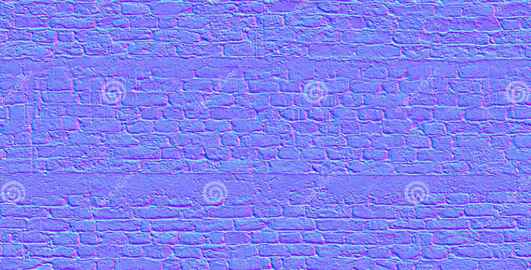 Normal Map Texture Bricks, Texture Mapping Normal Stock Photo - Image ...