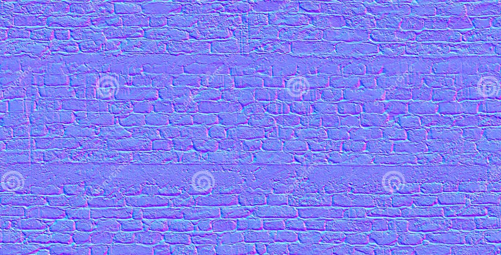 Normal Map Texture Bricks, Texture Mapping Normal Stock Photo - Image ...