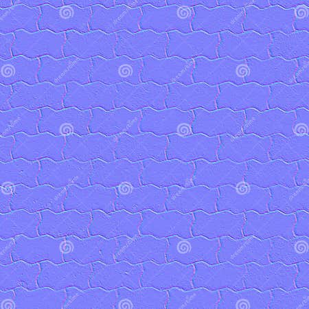 Normal Map Texture Bricks, Texture Mapping Normal Stock Photo - Image ...