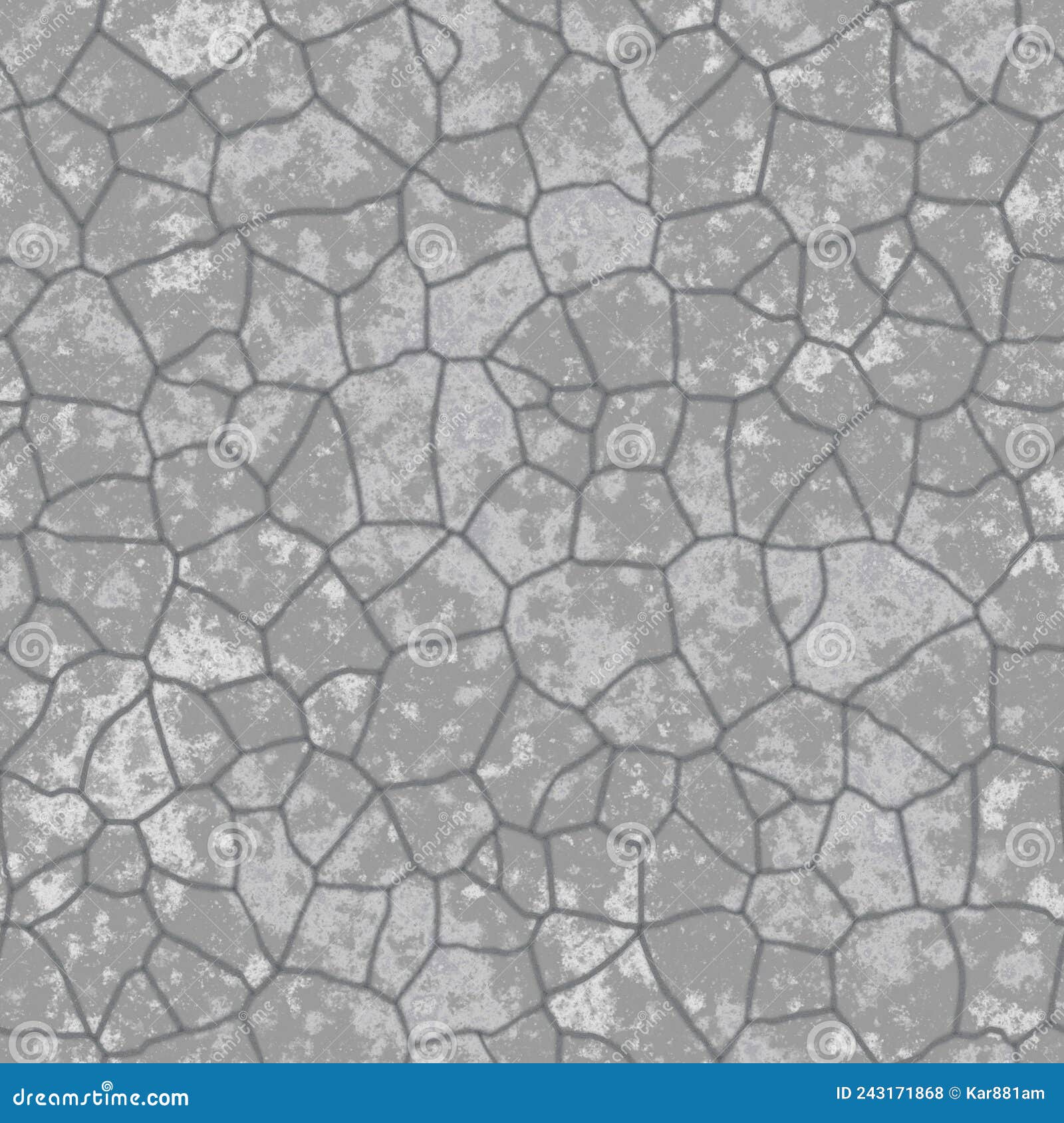 Grooved Concrete Normal Map