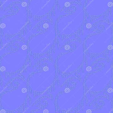 Normal Map Texture Fabric, Normal Texture Mapping Stock Illustration ...
