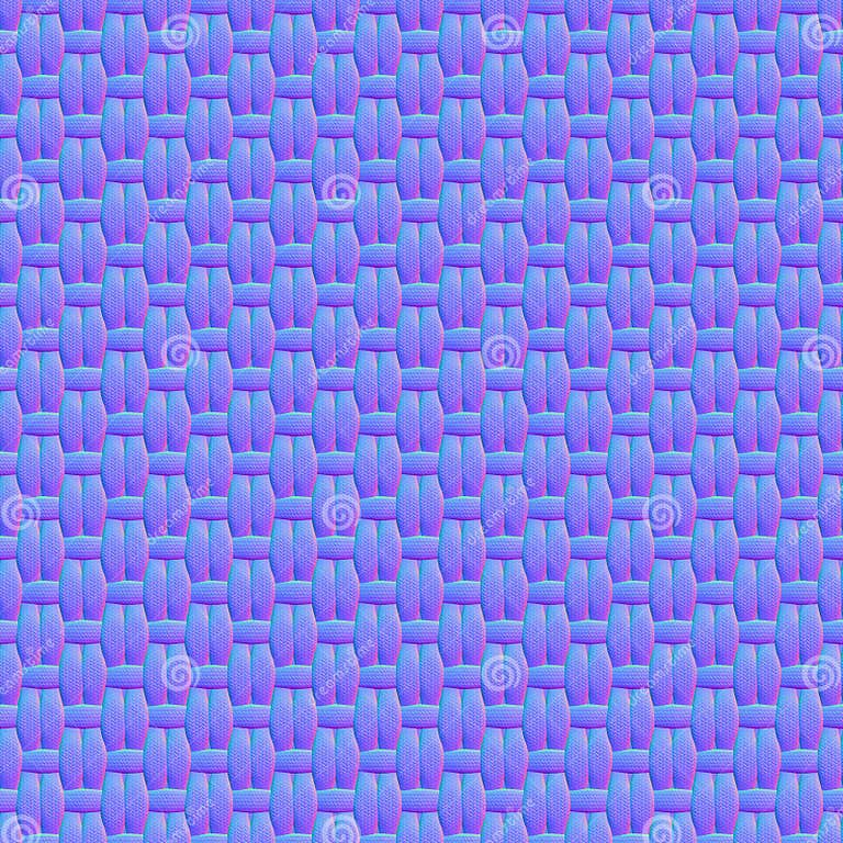 Normal Map Texture Knot, Normal Texture Mapping Stock Illustration ...